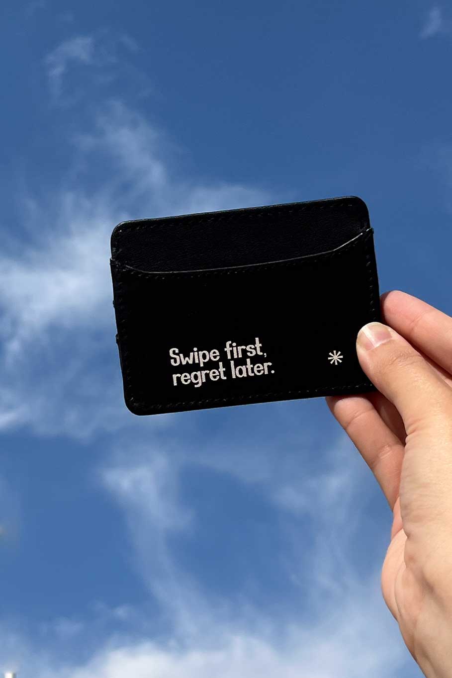 Swipe First Cardholder – fullslang
